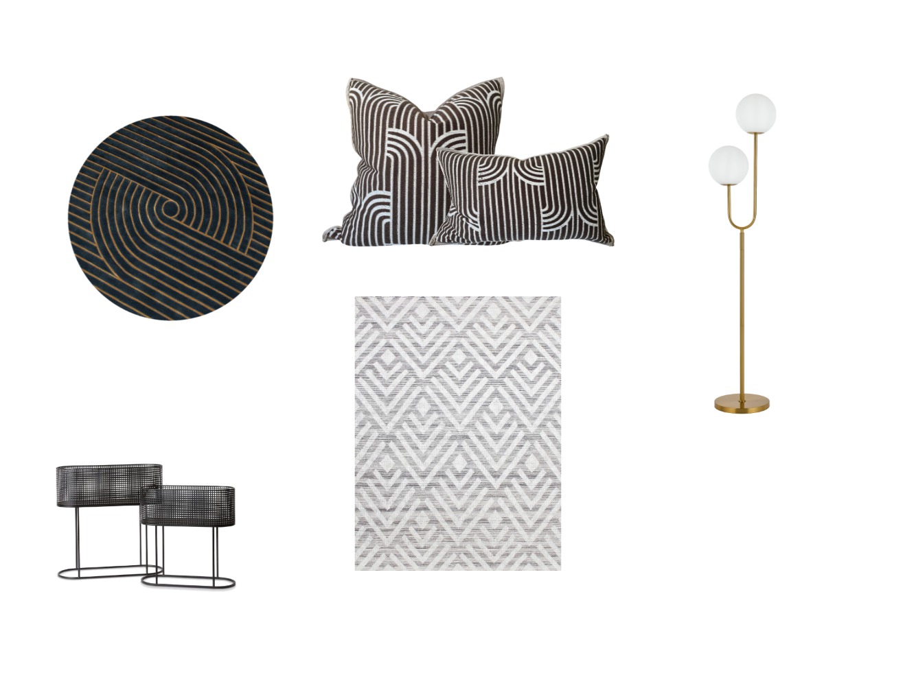 Art Deco Sample Board Interior Design Mood Board by nicole.kaitlin ...