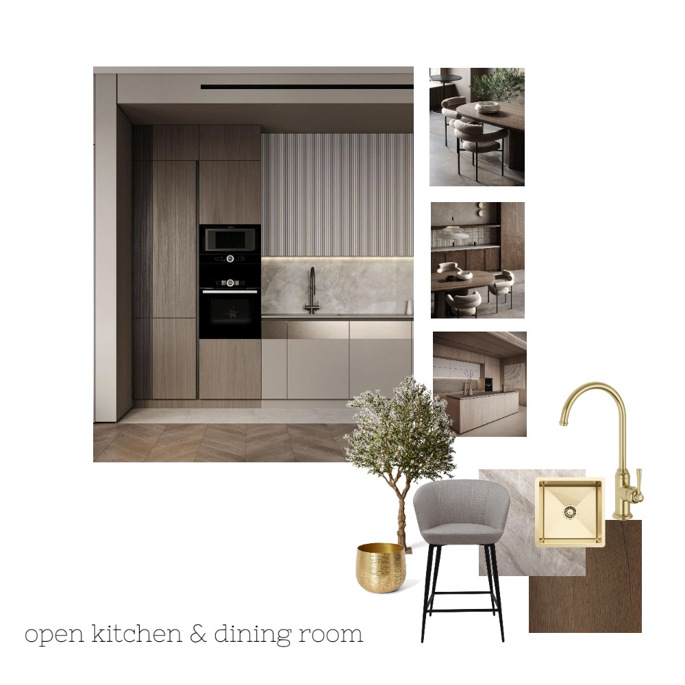 open kitchen & dining room Interior Design Mood Board by shod7811 ...