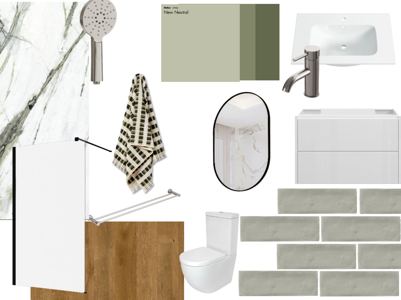 Bathroom - swamp queen Interior Design Mood Board by Batalie - Style ...