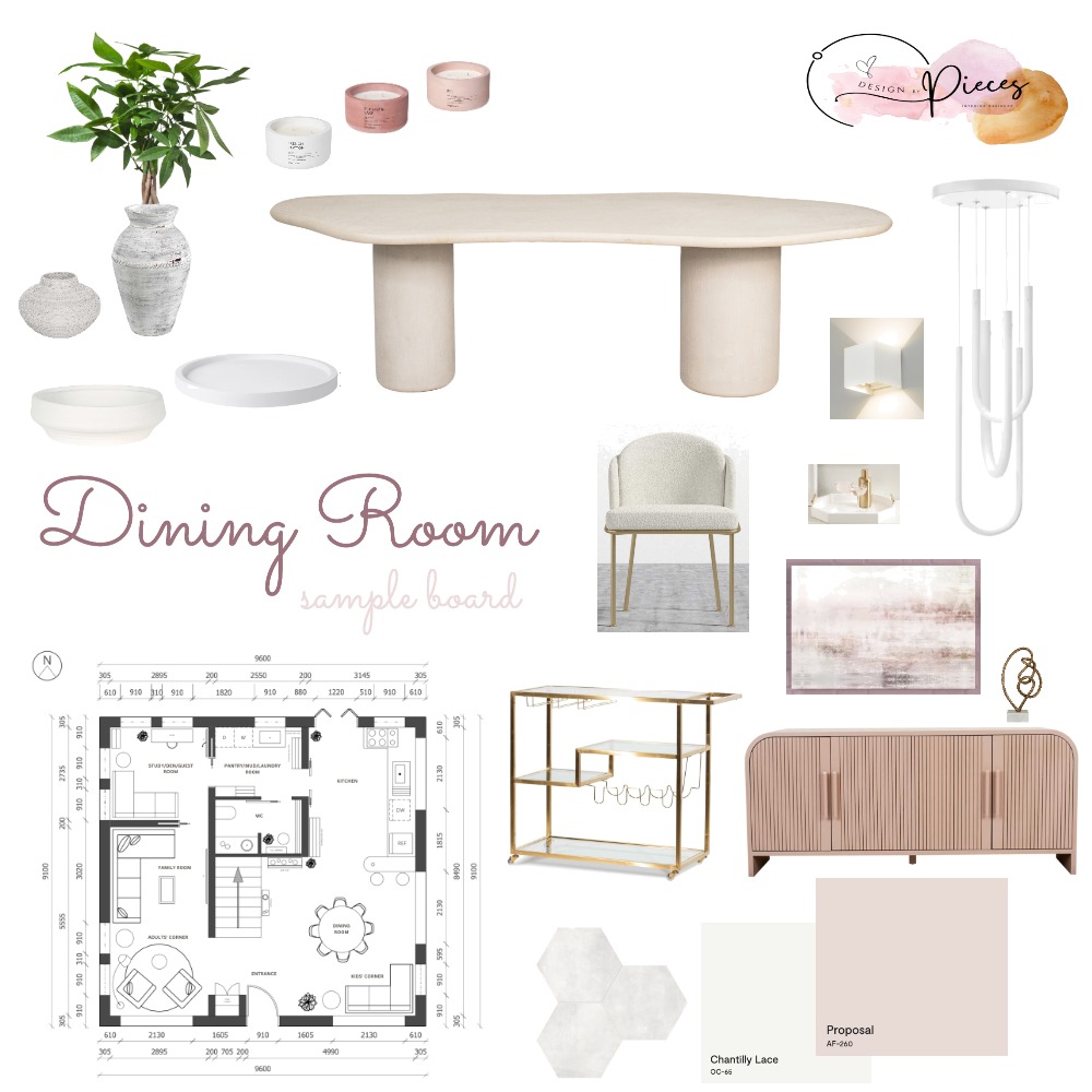 Assign 9 - Sample Board - Dining Room Interior Design Mood Board by ...