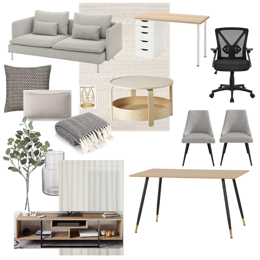 Handover 2 bed living room final Interior Design Mood Board by Lovenana ...