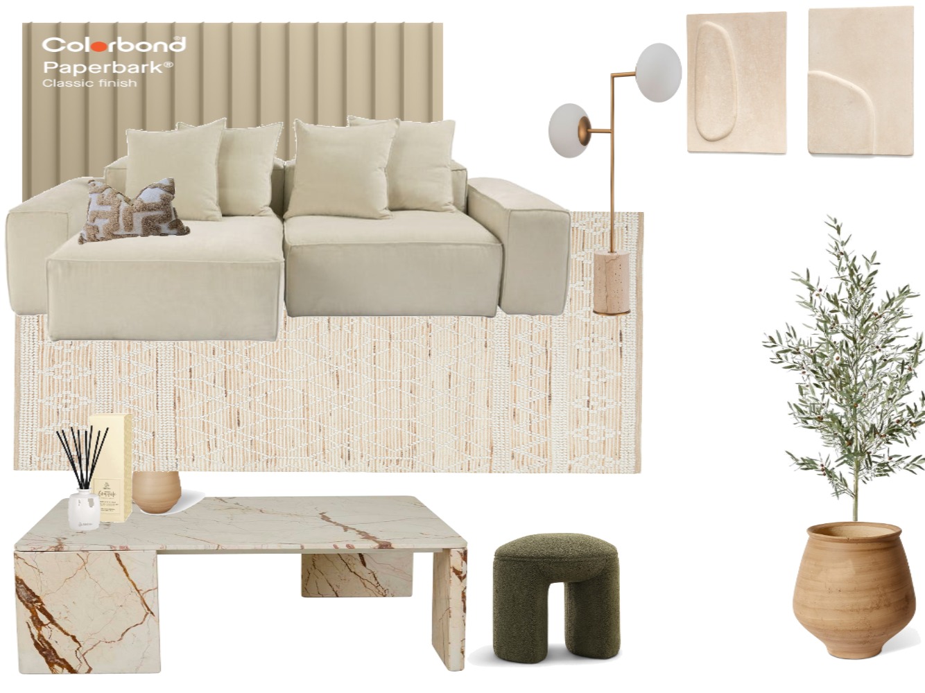 clean Interior Design Mood Board by nicoleIL - Style Sourcebook