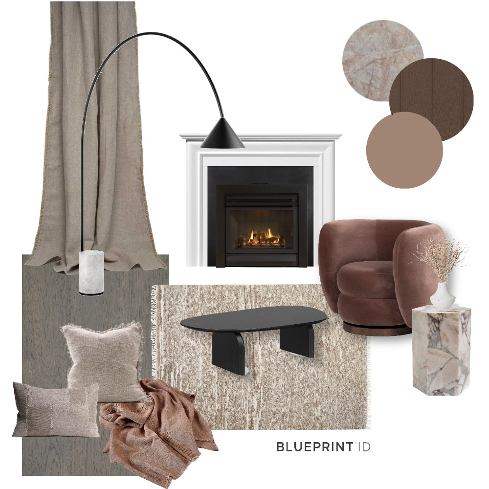 Fireside Mood Interior Design Mood Board by Blueprint Interior Design ...