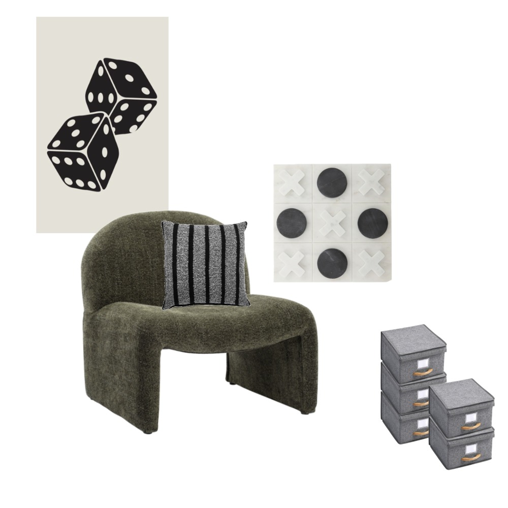 Games nook Interior Design Mood Board by The Ginger Stylist - Style ...