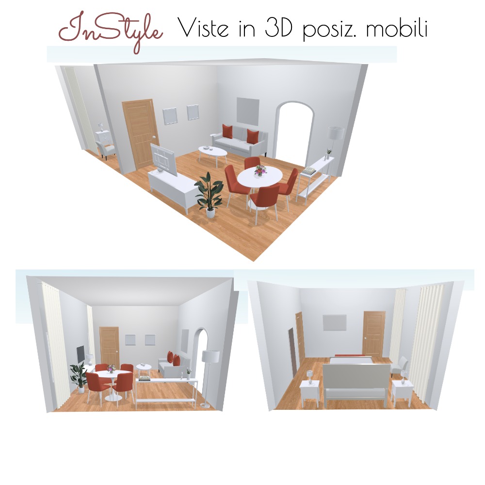 3D Views layout Interior Design Mood Board by InStyle Idea - Style ...