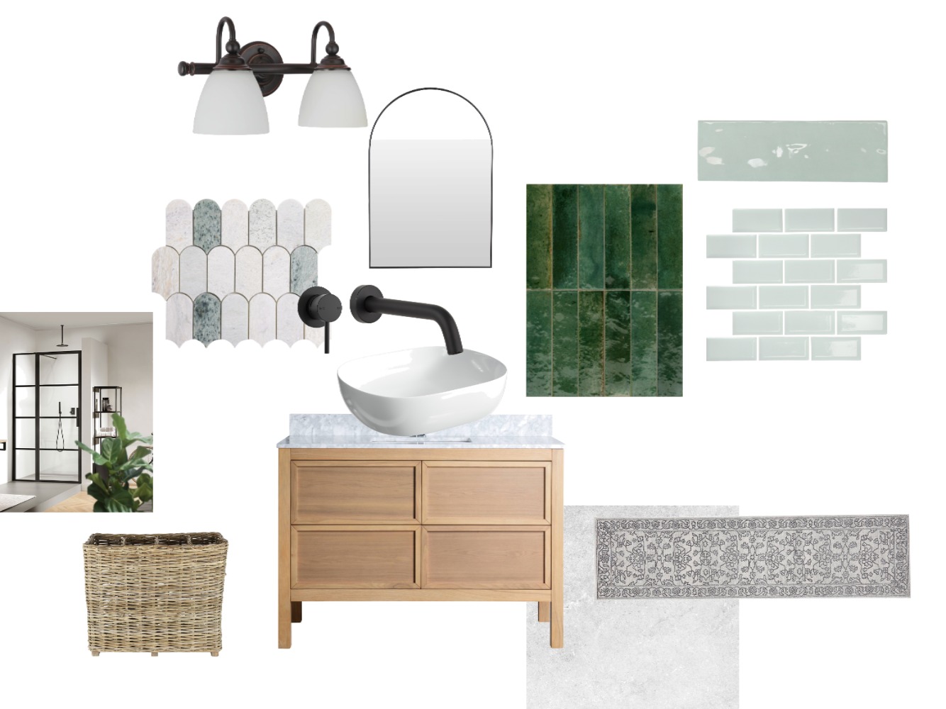 bathroom2 Interior Design Mood Board by moneil - Style Sourcebook