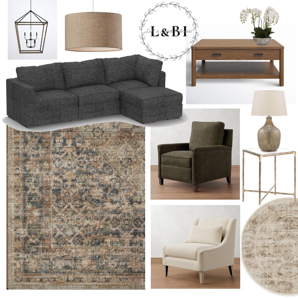 Normington Living Room Interior Design Mood Board by Loft&Blush - Style ...