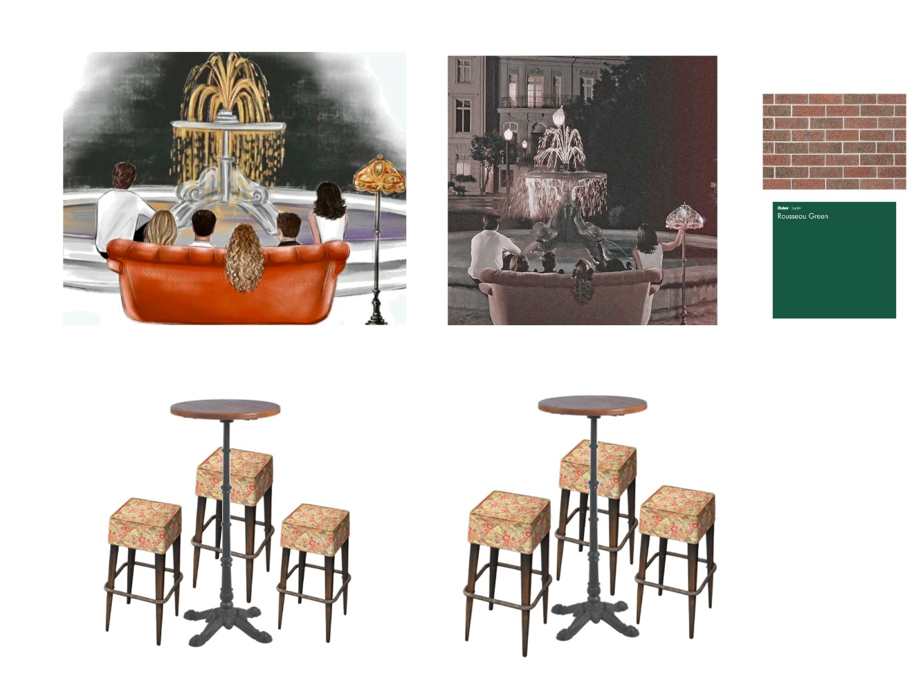 Bar tables Interior Design Mood Board by aleaisla - Style Sourcebook