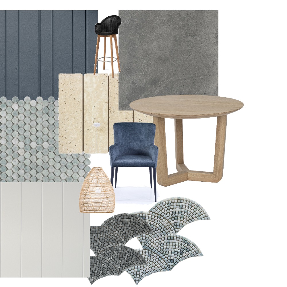 Material board Restaurant Interior Design Mood Board by Marisol - Style ...