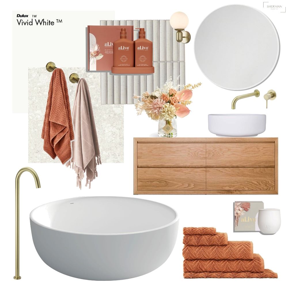 12 Tile Ideas For A Modern Bathroom - Style Sourcebook